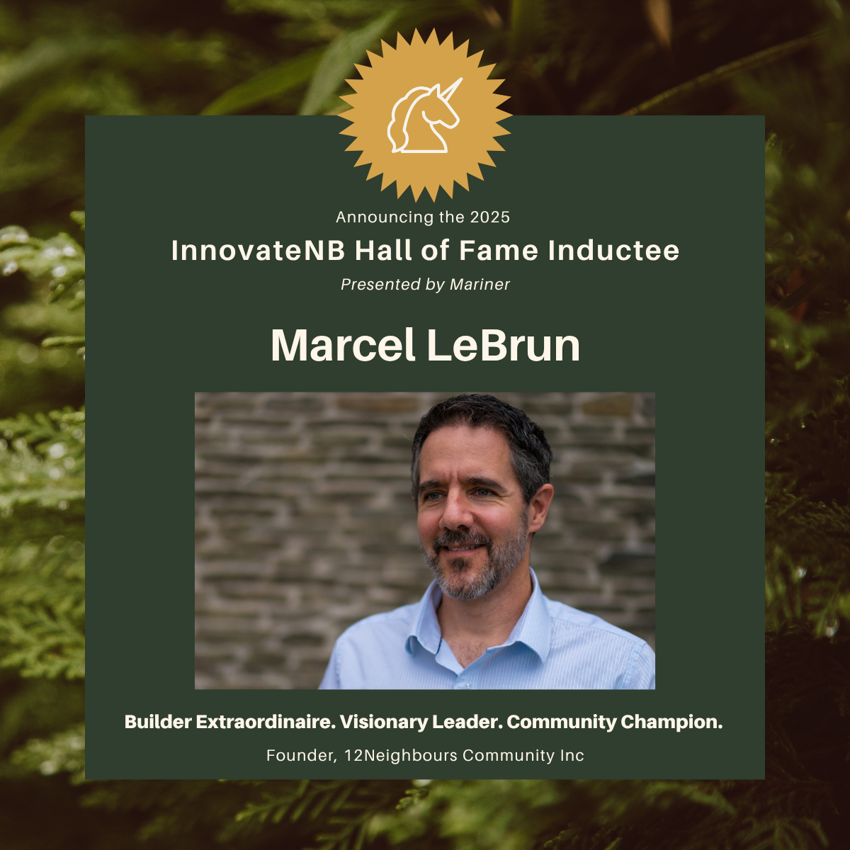 Builder Extraordinaire: Marcel LeBrun is 2025 inductee to the ...