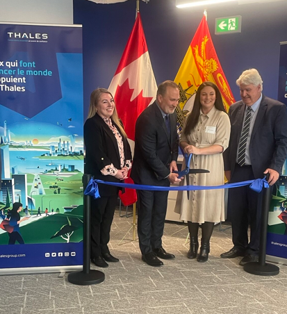 Thales opens National Digital Excellence Centre in Fredericton